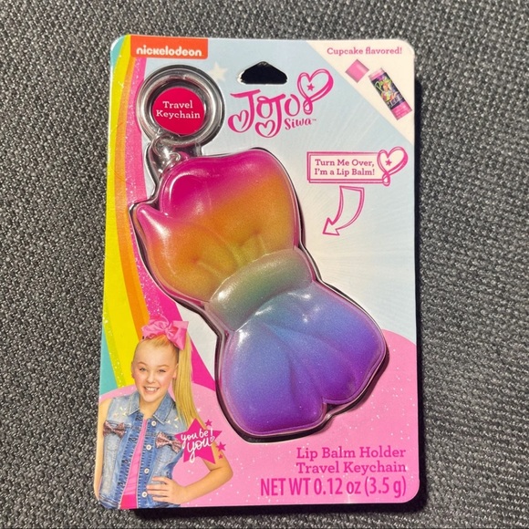 JoJo Siwa | Makeup | Jojo Siwa Lip Balm Holder Travel Keychain | Poshmark
